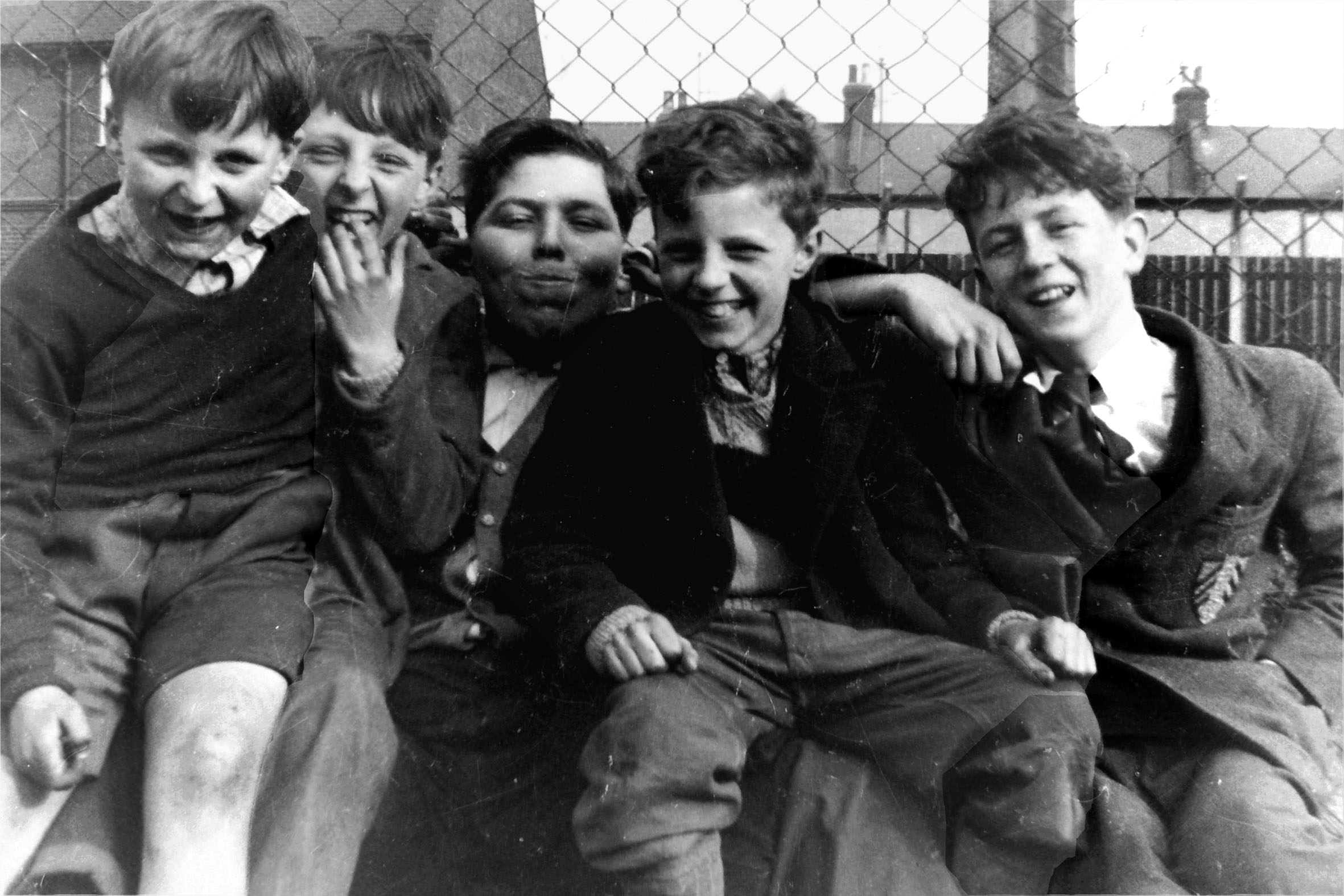 1958-WestwoodRdKids - London's Royal Docks